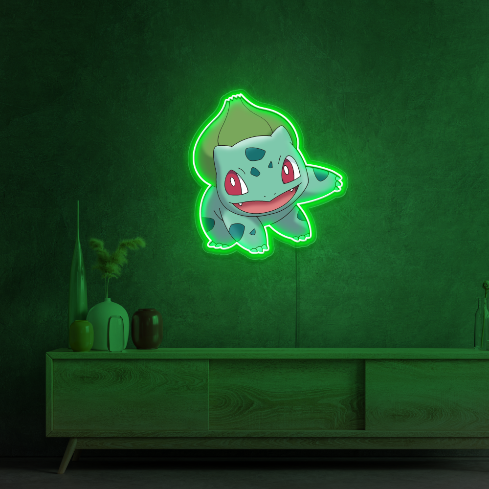 Bulbasaur Neon Sign Art – Bulbd Neon
